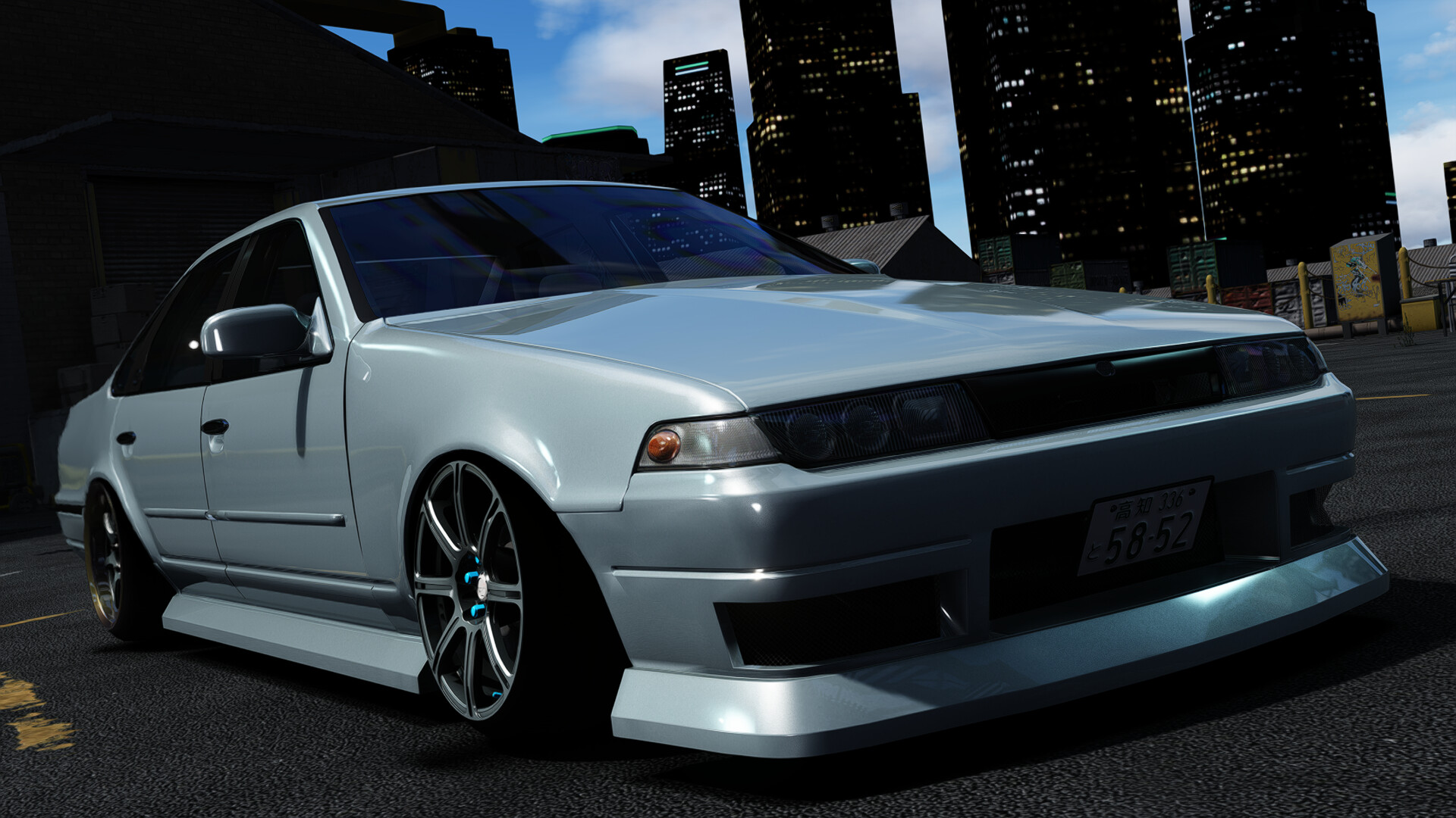 Pasha Stetsiuk - Nissan Cefiro A31 in Wonder bodykit