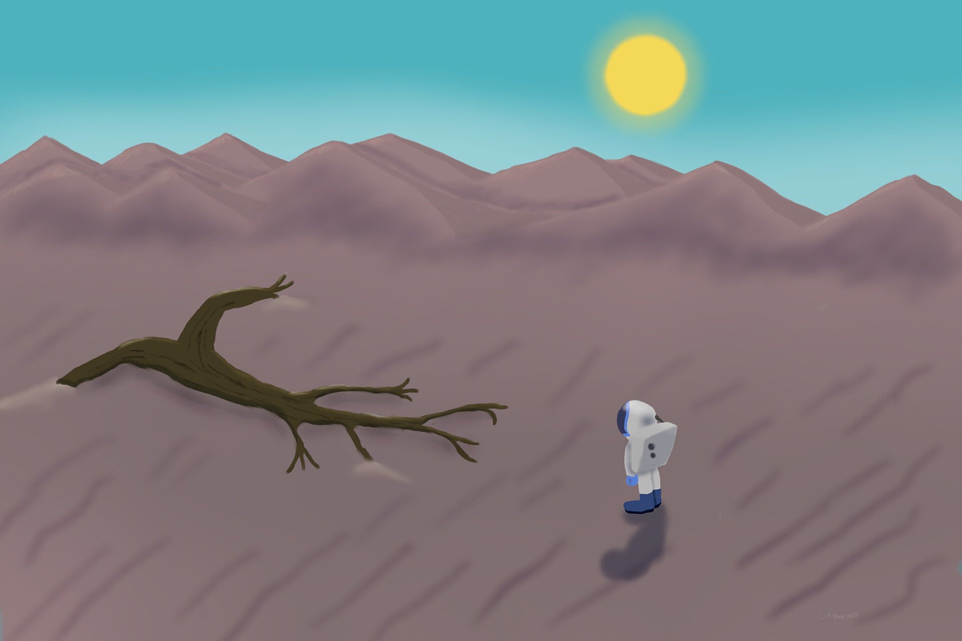 ArtStation - The last tree