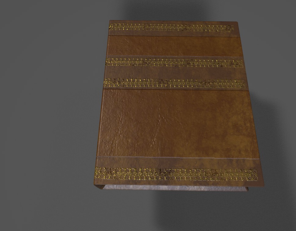 ArtStation - Old Book Model