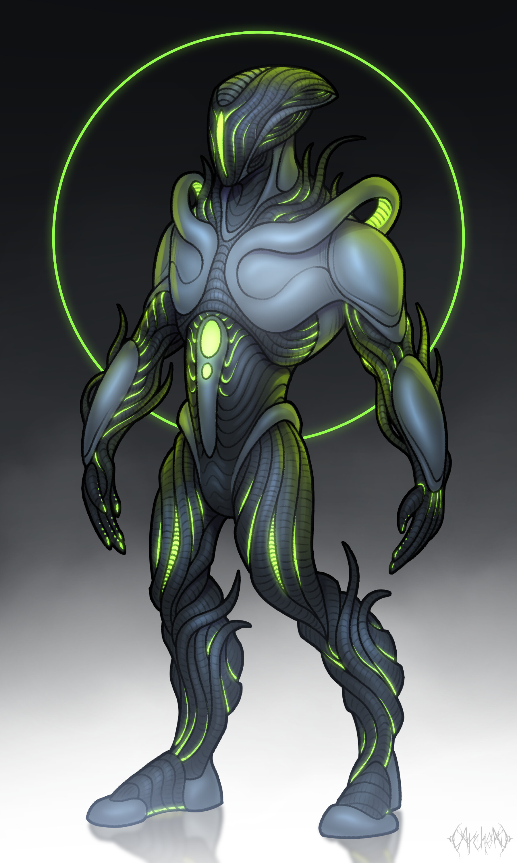 ArtStation - Alien armor design (commission)