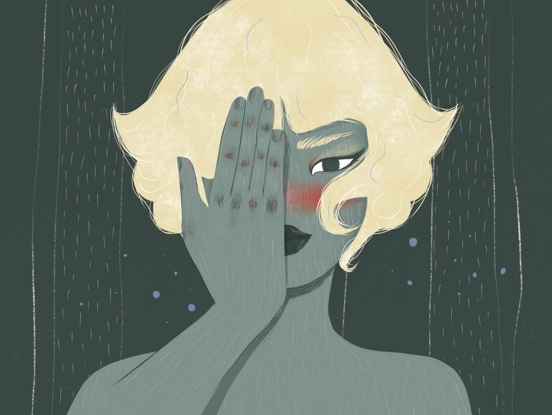 ArtStation - female portrait illustration