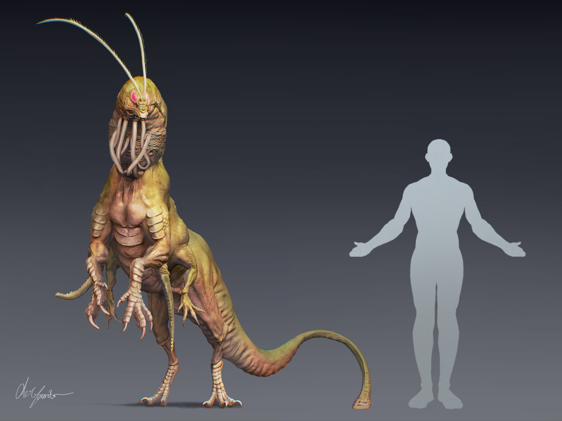 ArtStation - Space locust