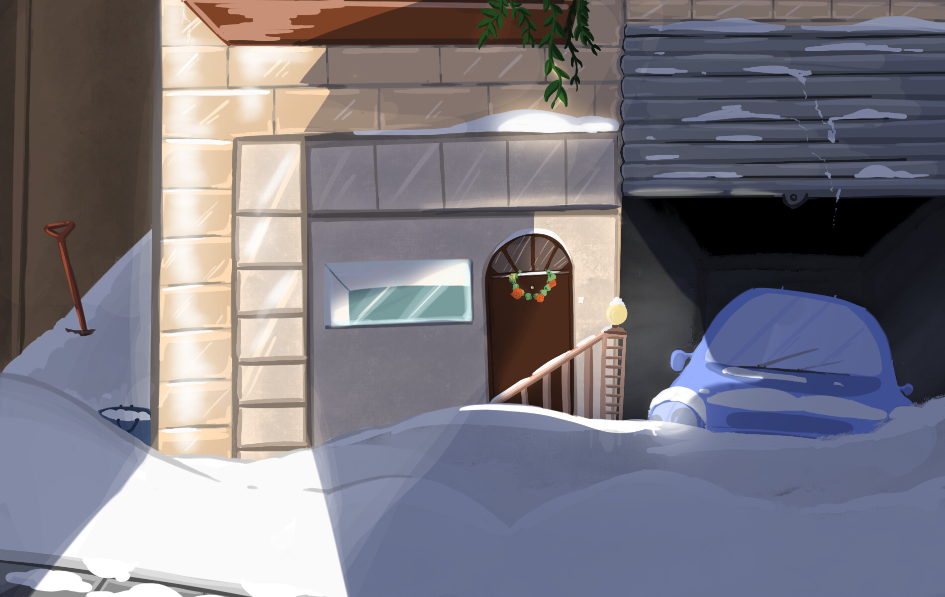 ArtStation - SNOW CITY