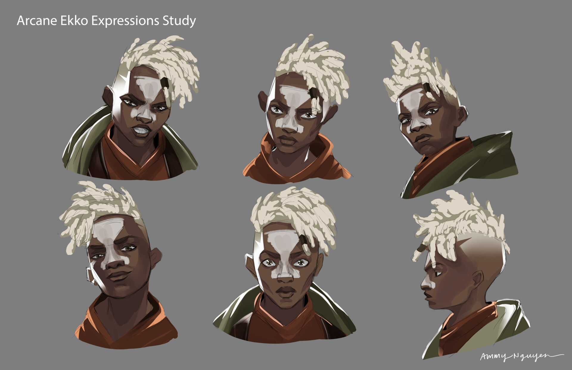 ArtStation - Ekko Expressions Fan Art