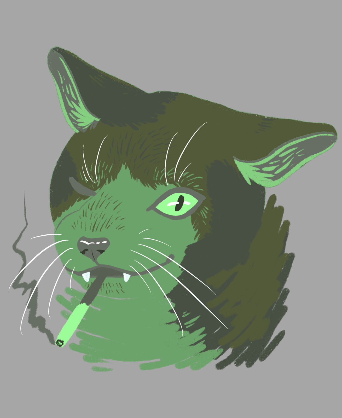 Alicia Ray - Greyscale Challenge Cats