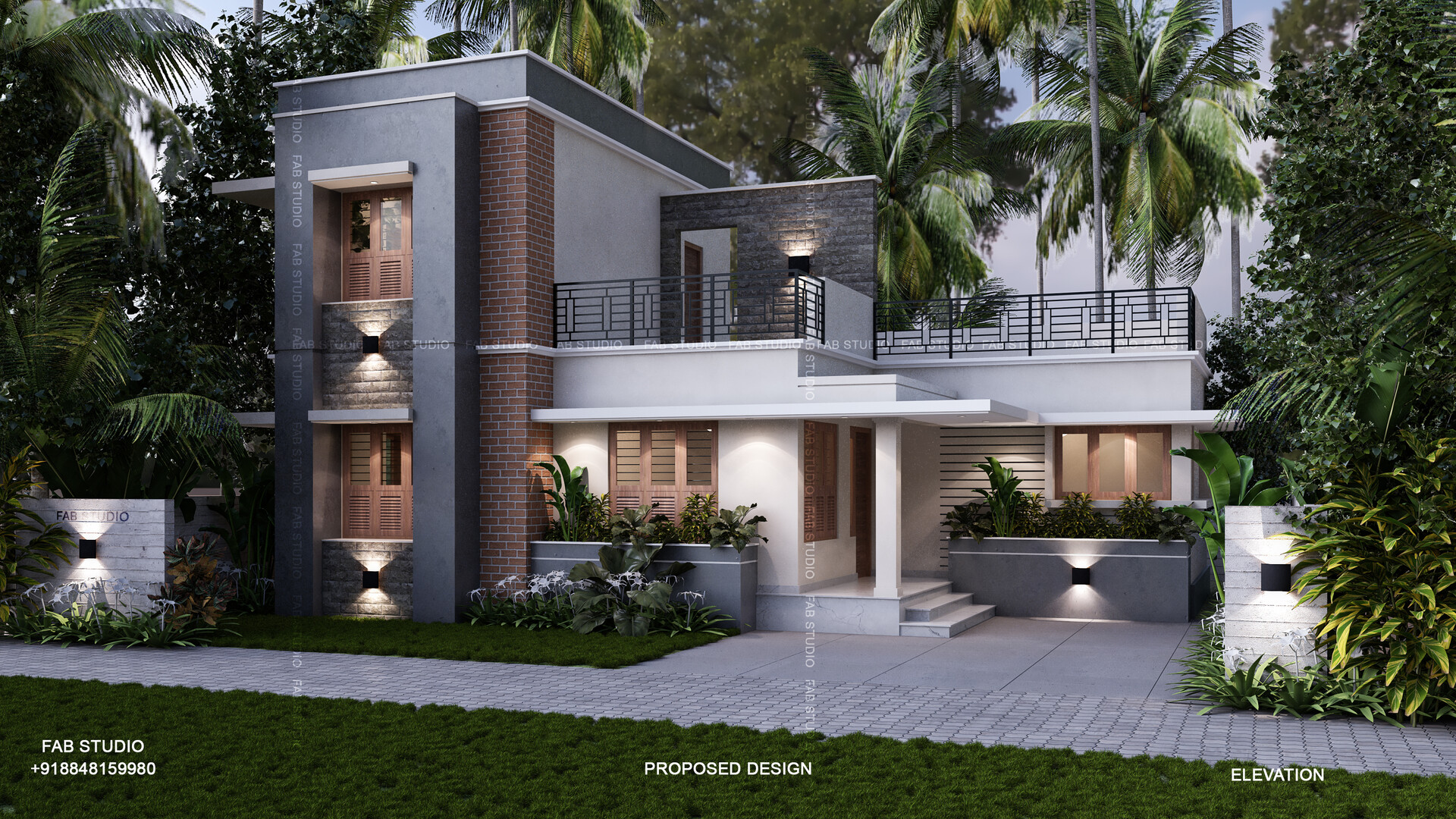 ArtStation - Front Elevation