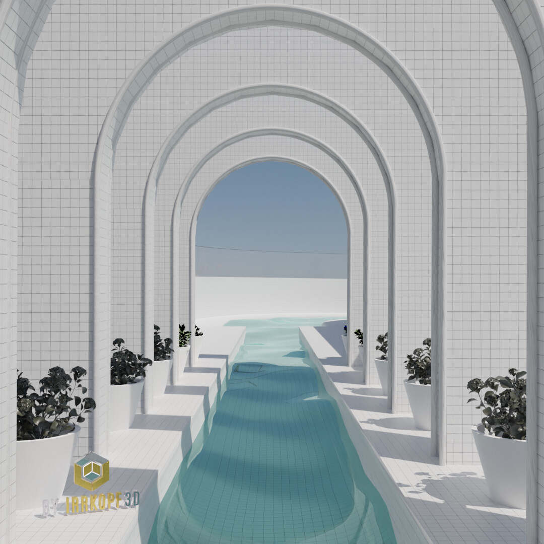 ArtStation - Archimedes Poolroom 2 / Poolriver / Poolcore