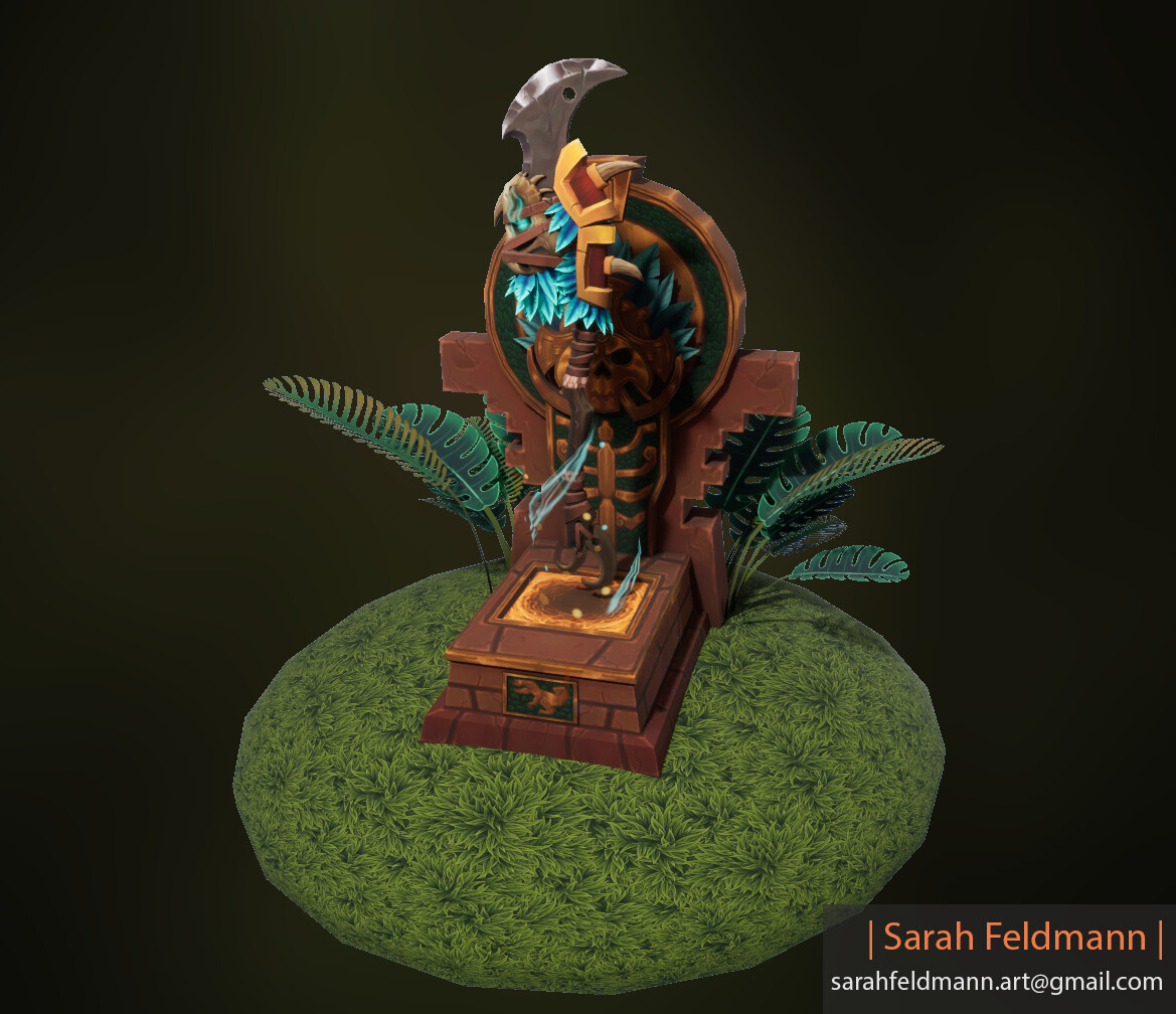 Sarah Feldmann - World of Weaponcraft - Rezan's Ritual Spear