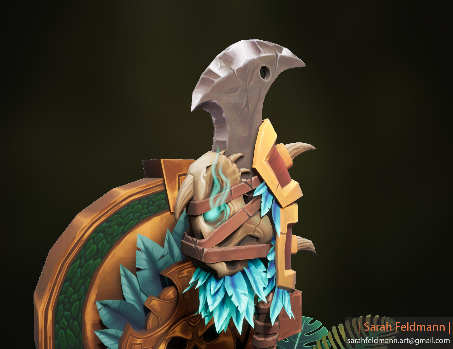 Sarah Feldmann - World of Weaponcraft - Rezan's Ritual Spear