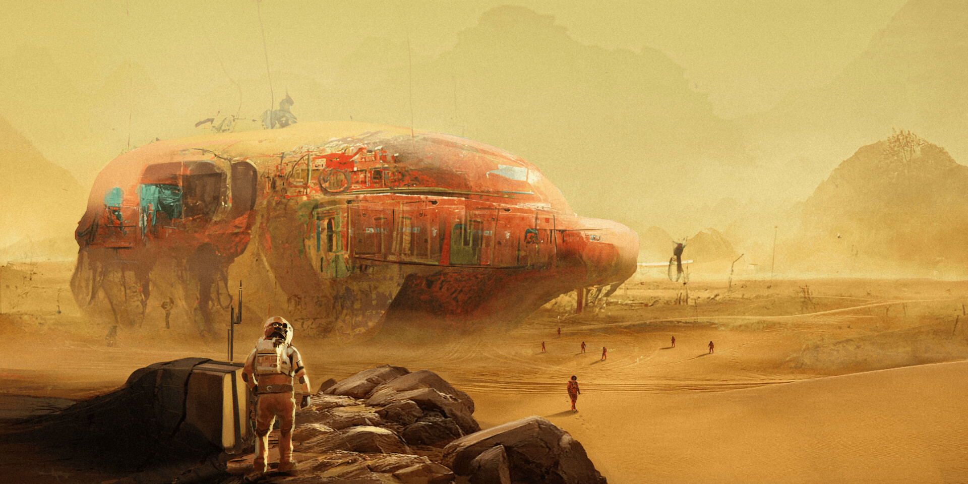 ArtStation - Environment Concept desert