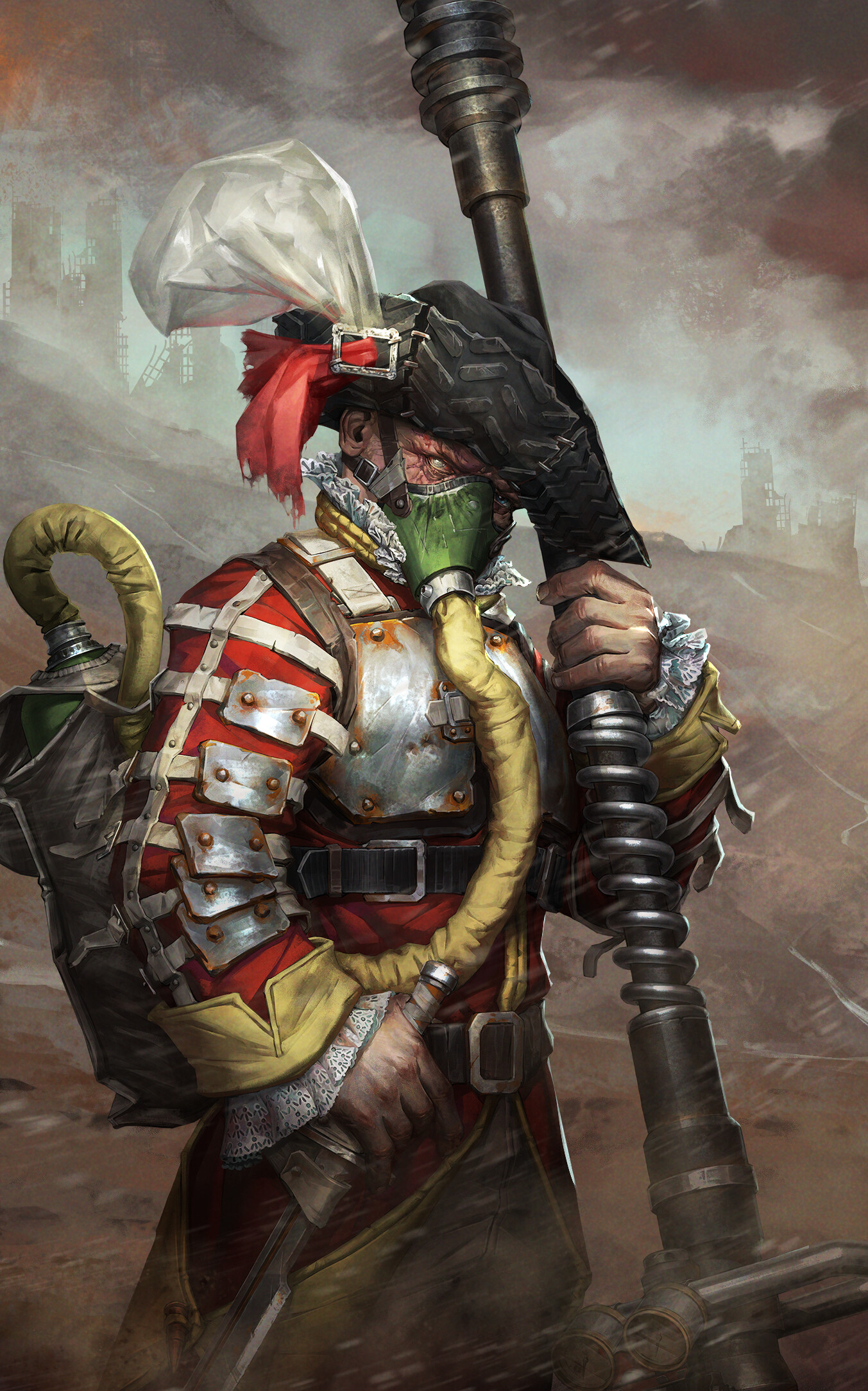 ArtStation - Apocalyptic musketeer