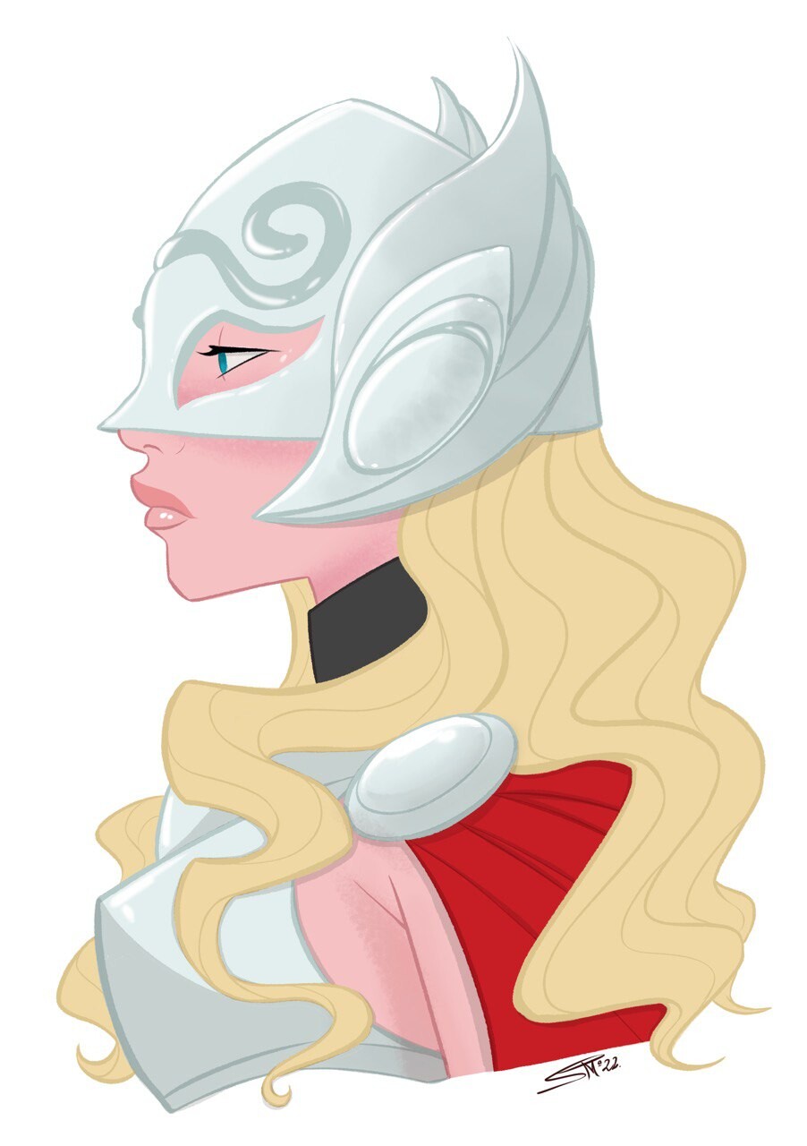 ArtStation - Mighty Thor |Love and Thunder
