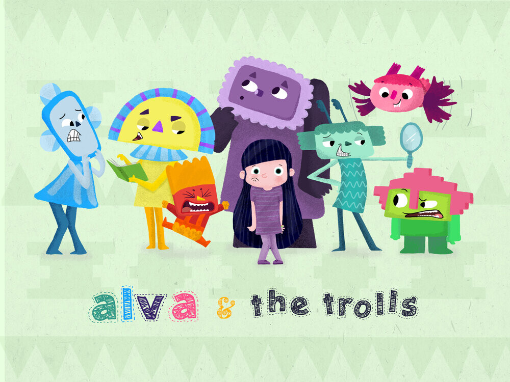 ArtStation - Alva and The Trolls Concept (Cartoon Forum)