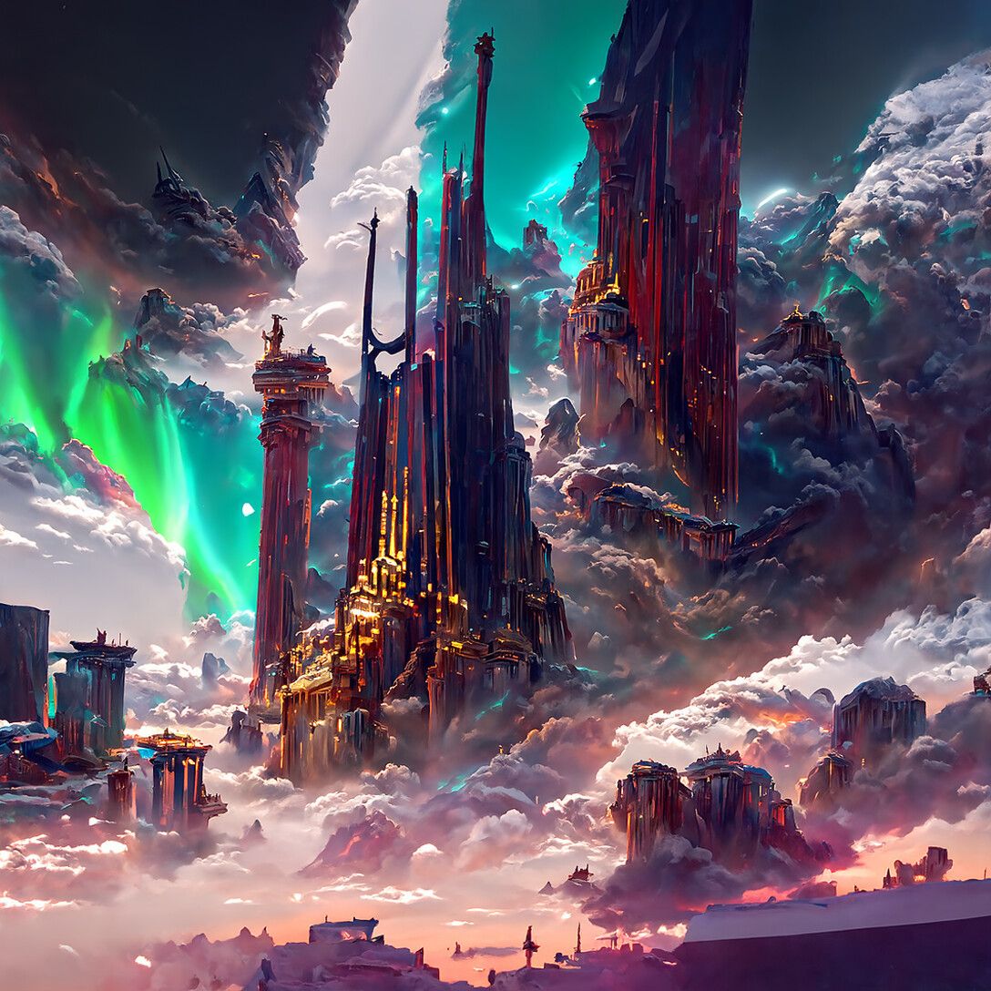 ArtStation - City of Gods