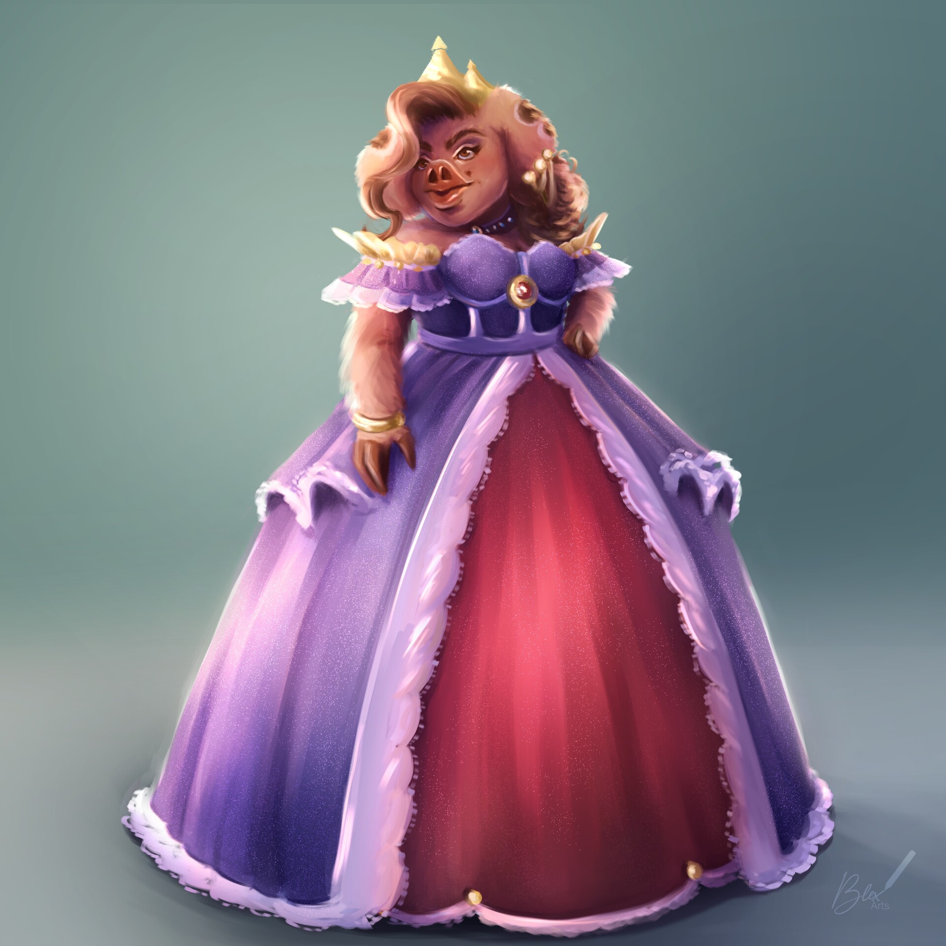 Bruna Aléxia Vieira - Margaret the Pig Princess