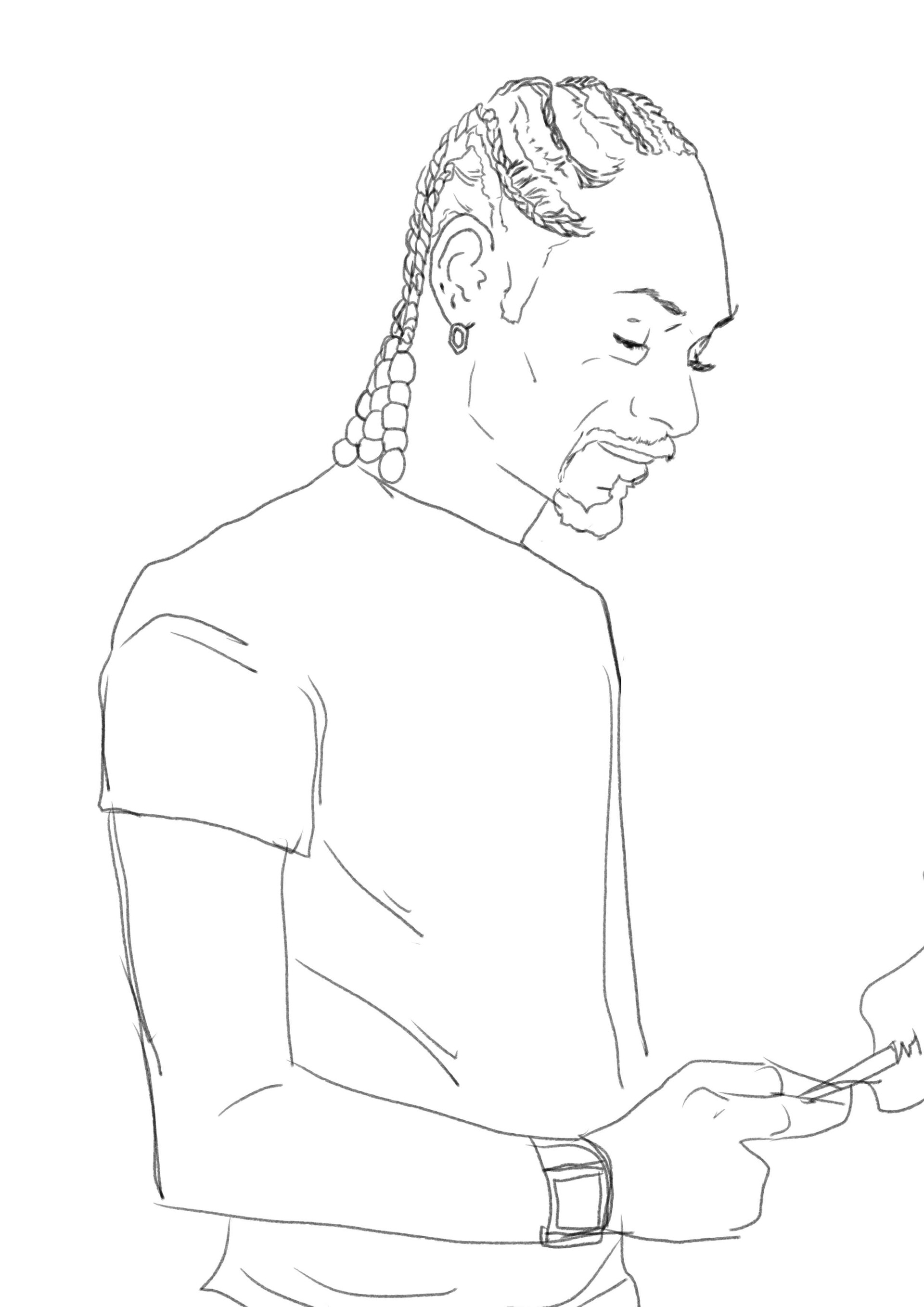 snoop dogg coloring pages