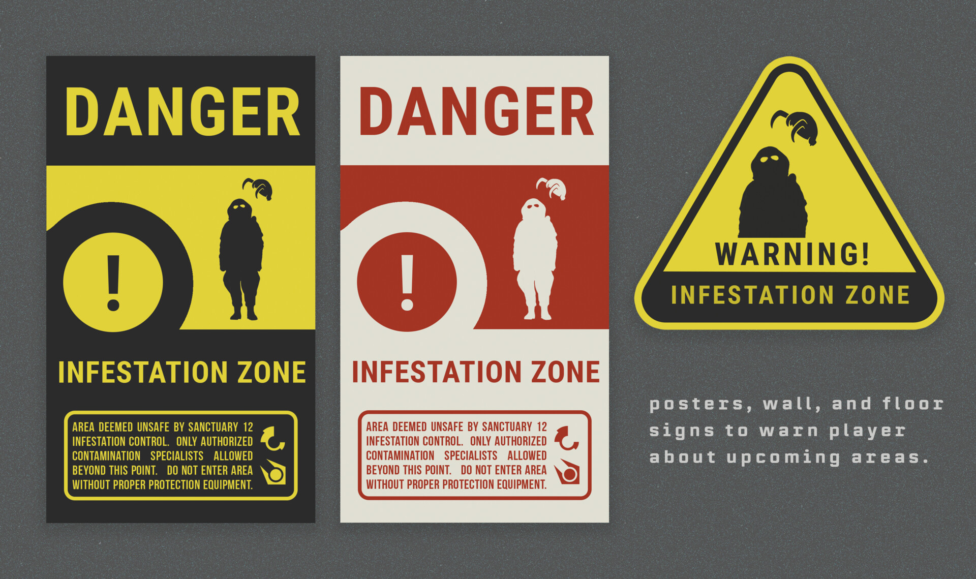 ArtStation - Infenstation Signage - Inhuman