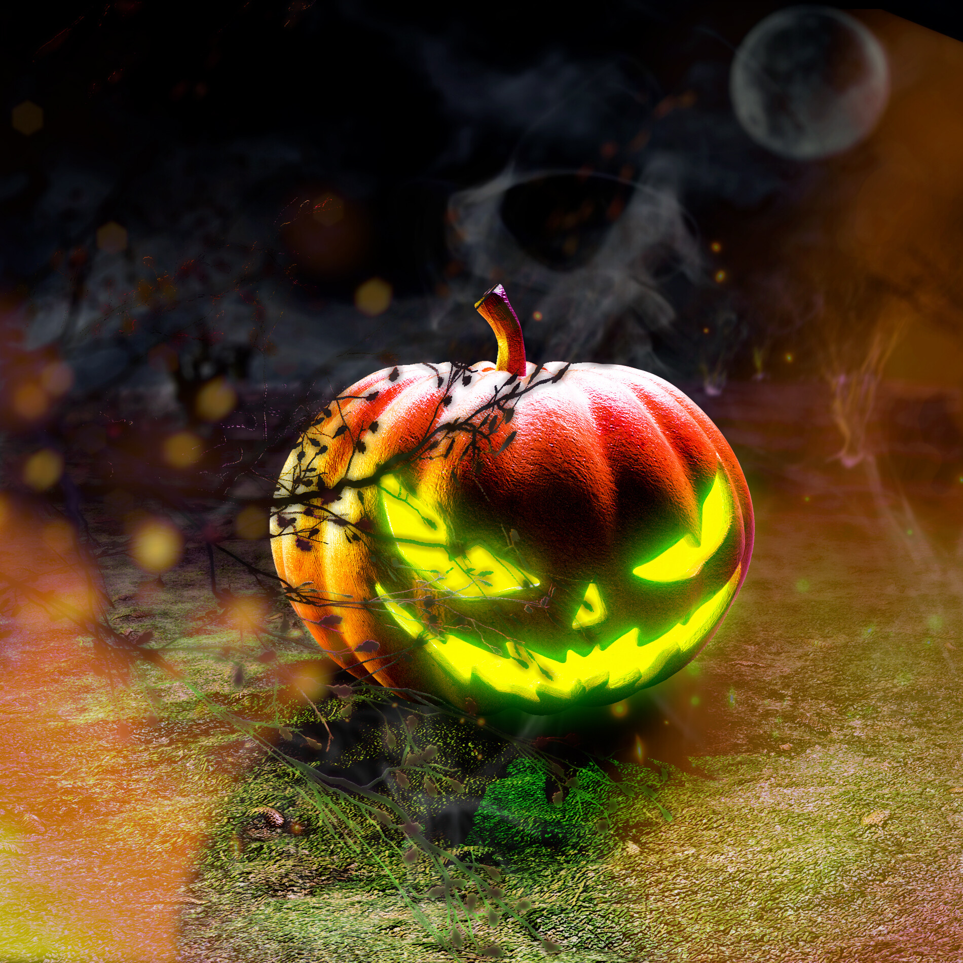 ArtStation - Pumpkin Halloween