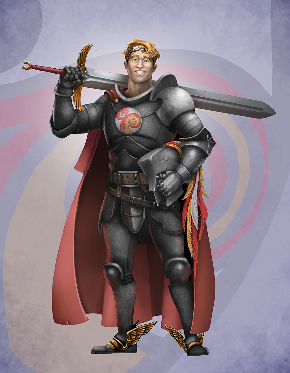 ArtStation - Quarantine DnD Characters 9: Warrior Noble