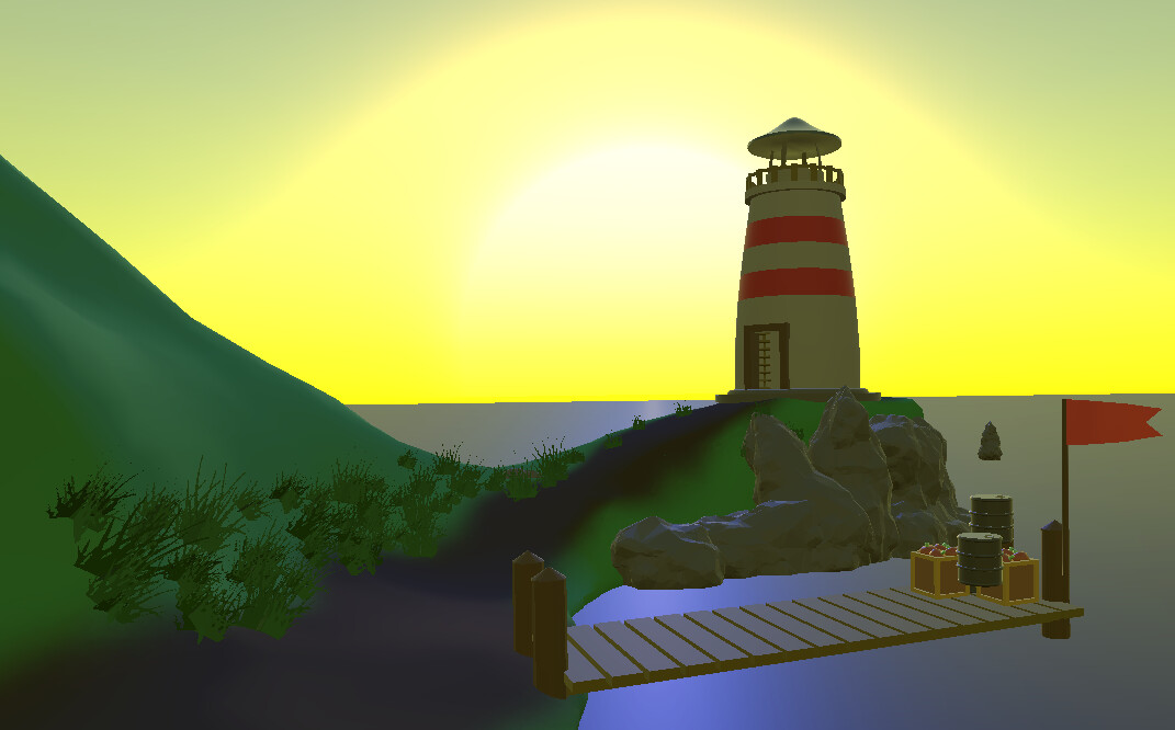 Riley Wood - Lighthouse Game: my second Oculus Simulation