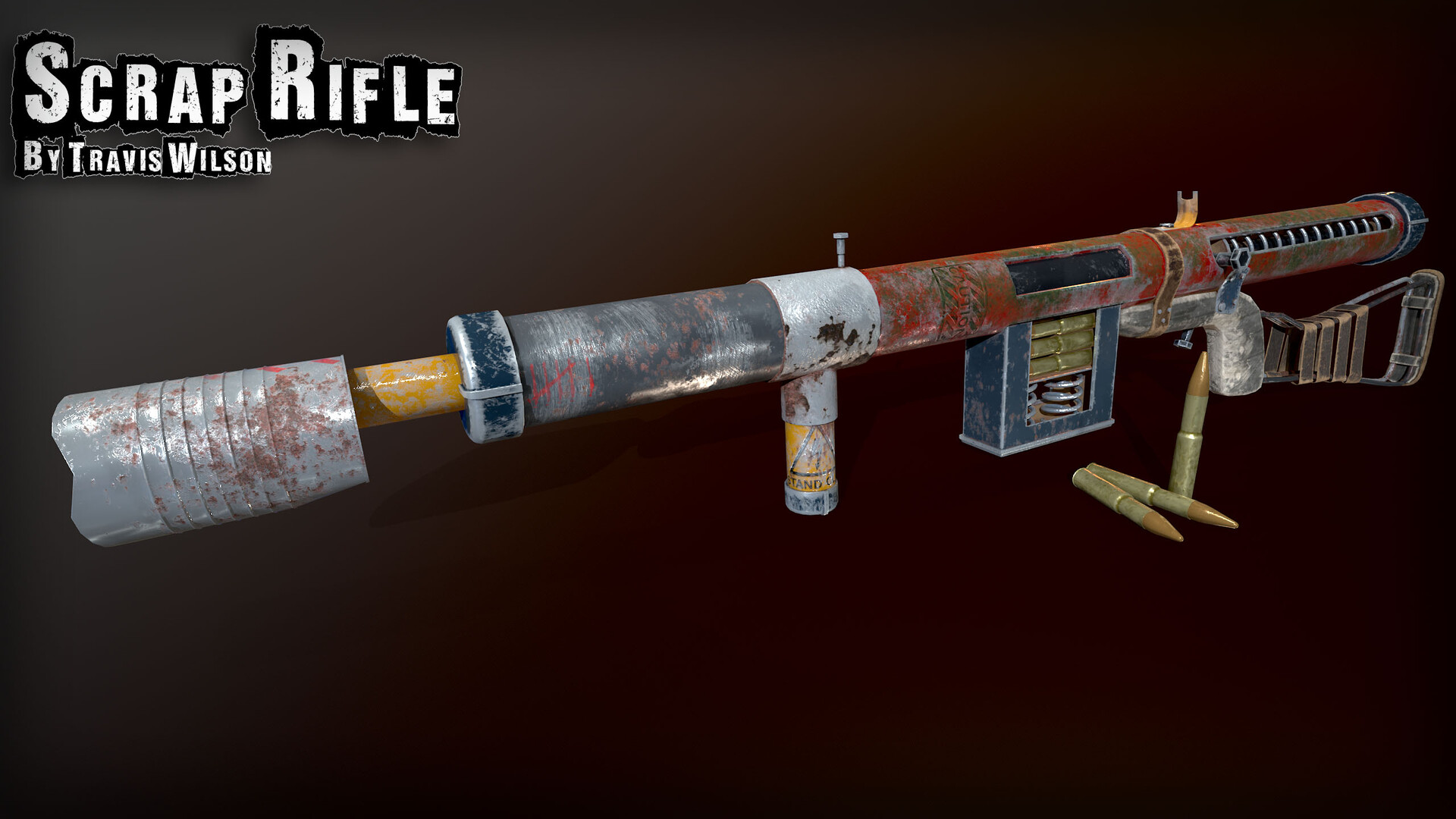 Travis B Wilson - Scrap-Made Rifle