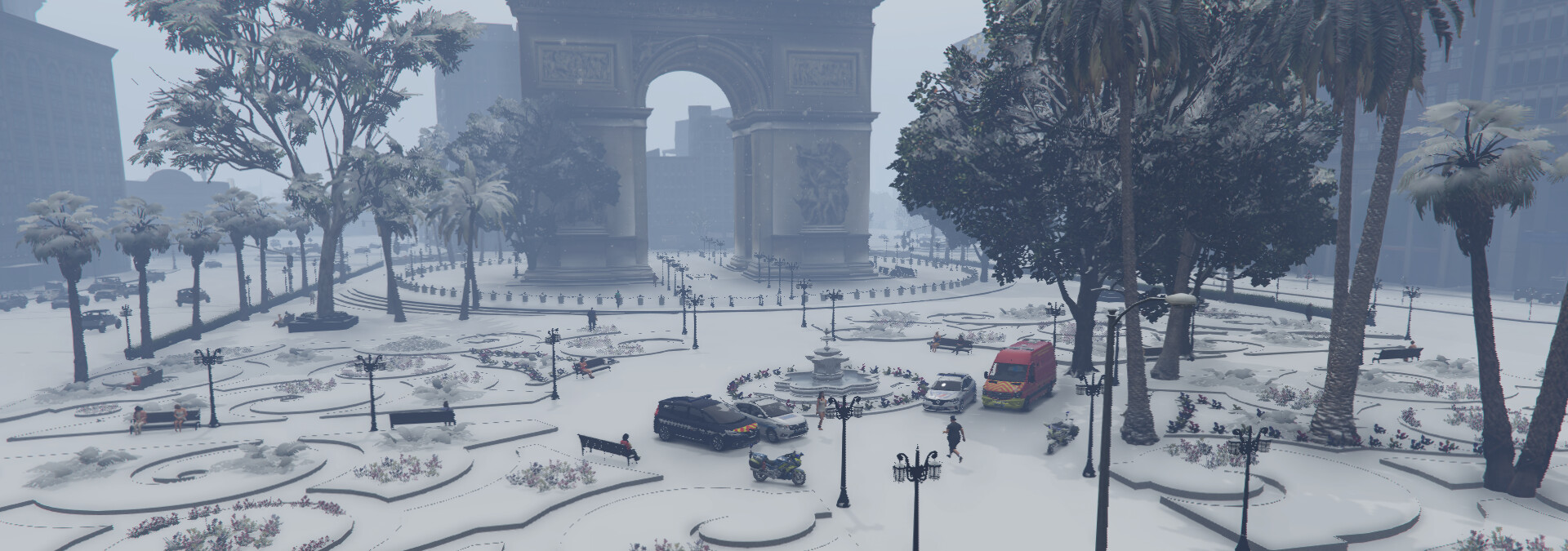 ArtStation - Magnifique arc de triomphe Île-de-France RôlePlay