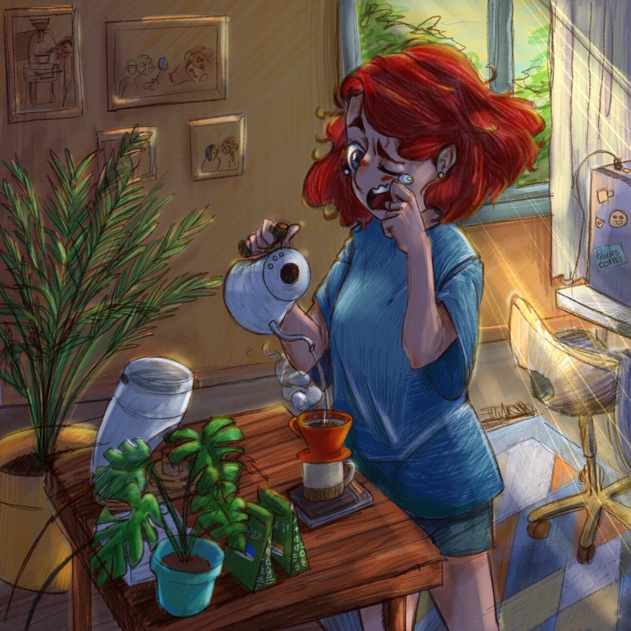 ArtStation - Morning brew