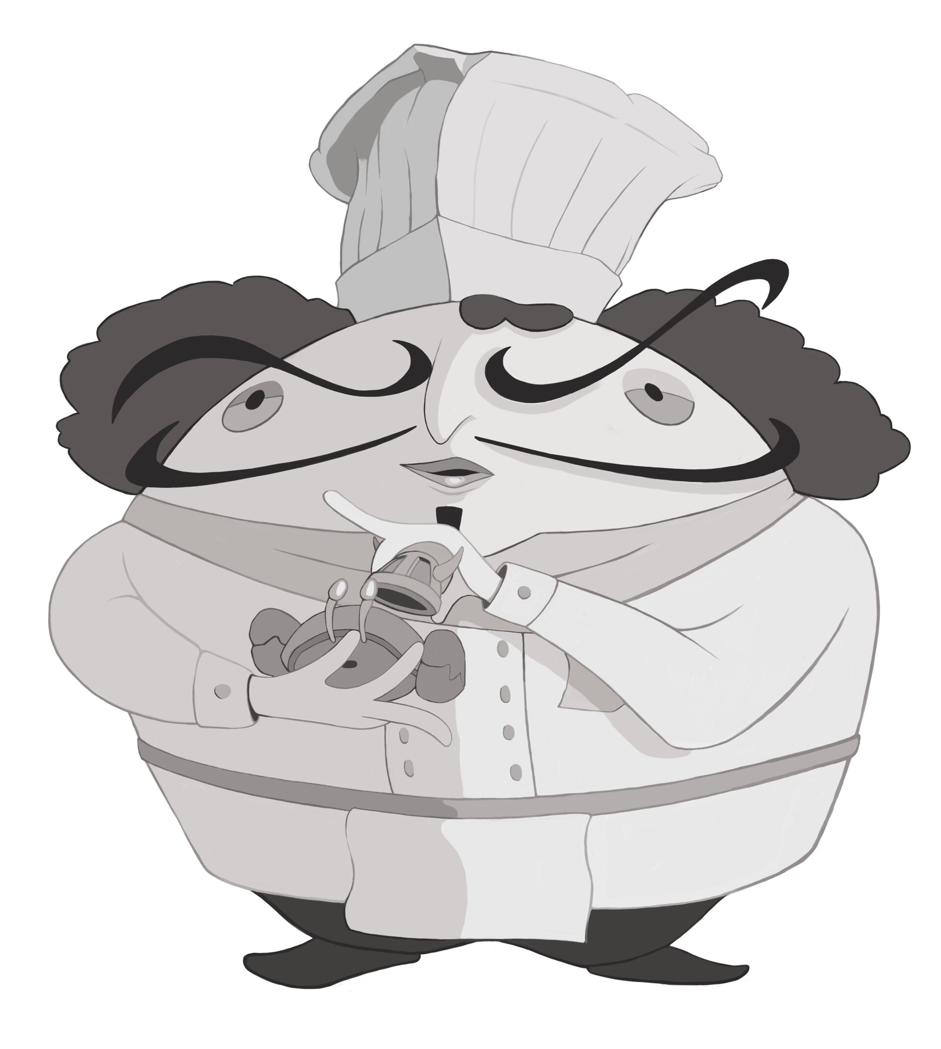 3 GUNS - CRABS - CHEF AND LOGOS