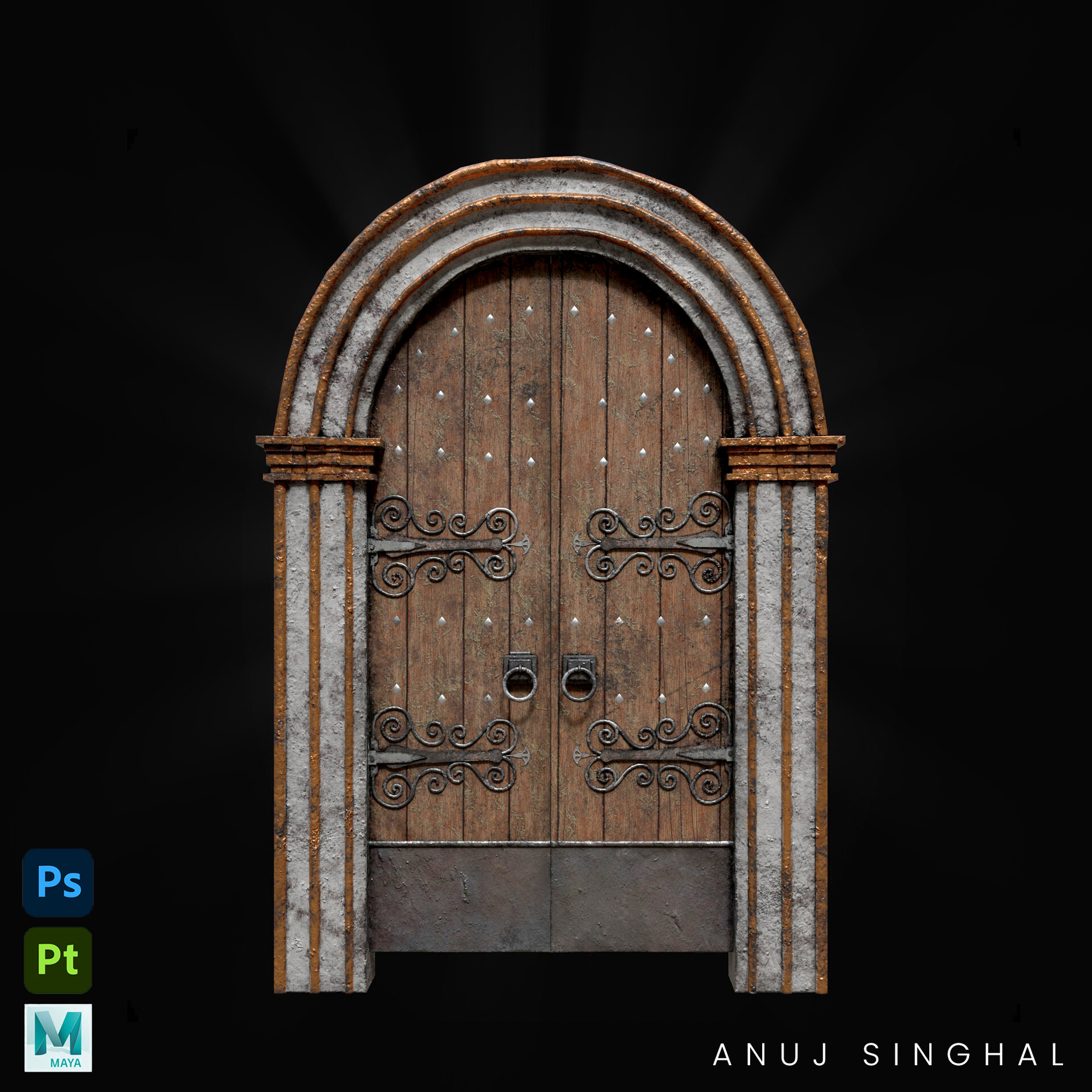 ArtStation - Tower Door