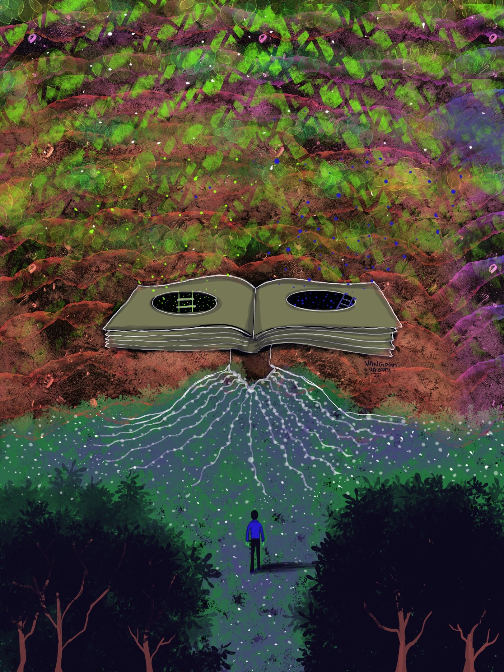 ArtStation - Surreal book.