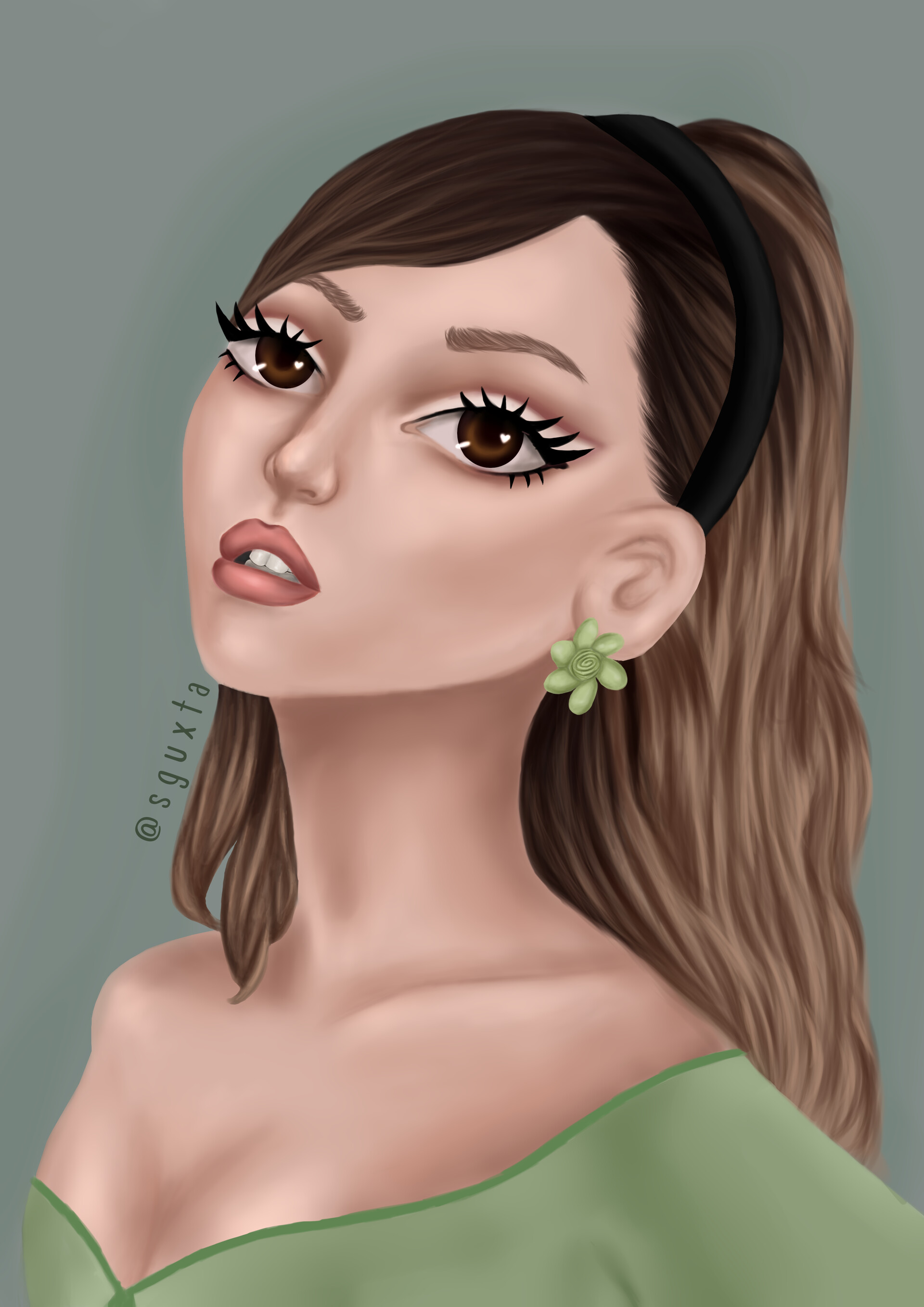 ArtStation - Ariana Grande - Positions