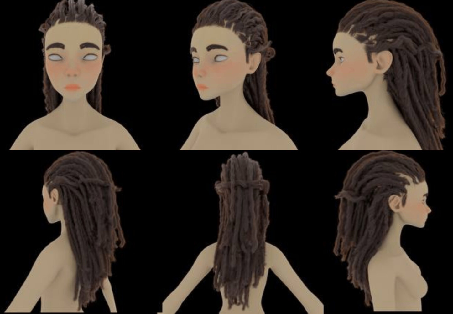 ArtStation - Grooming and Cloth simulation practice