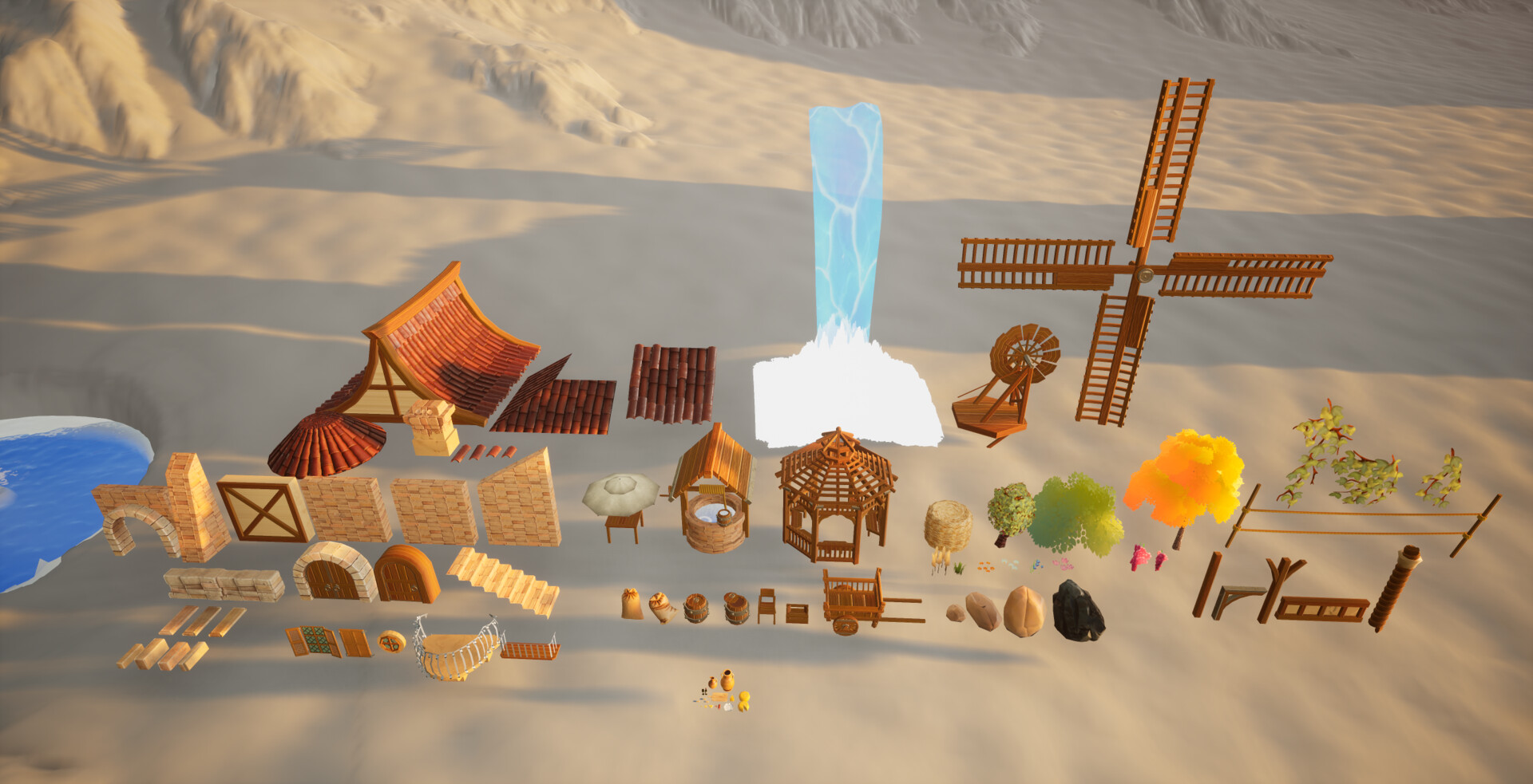 William Deloe - Windmill Valley Environment | UE4