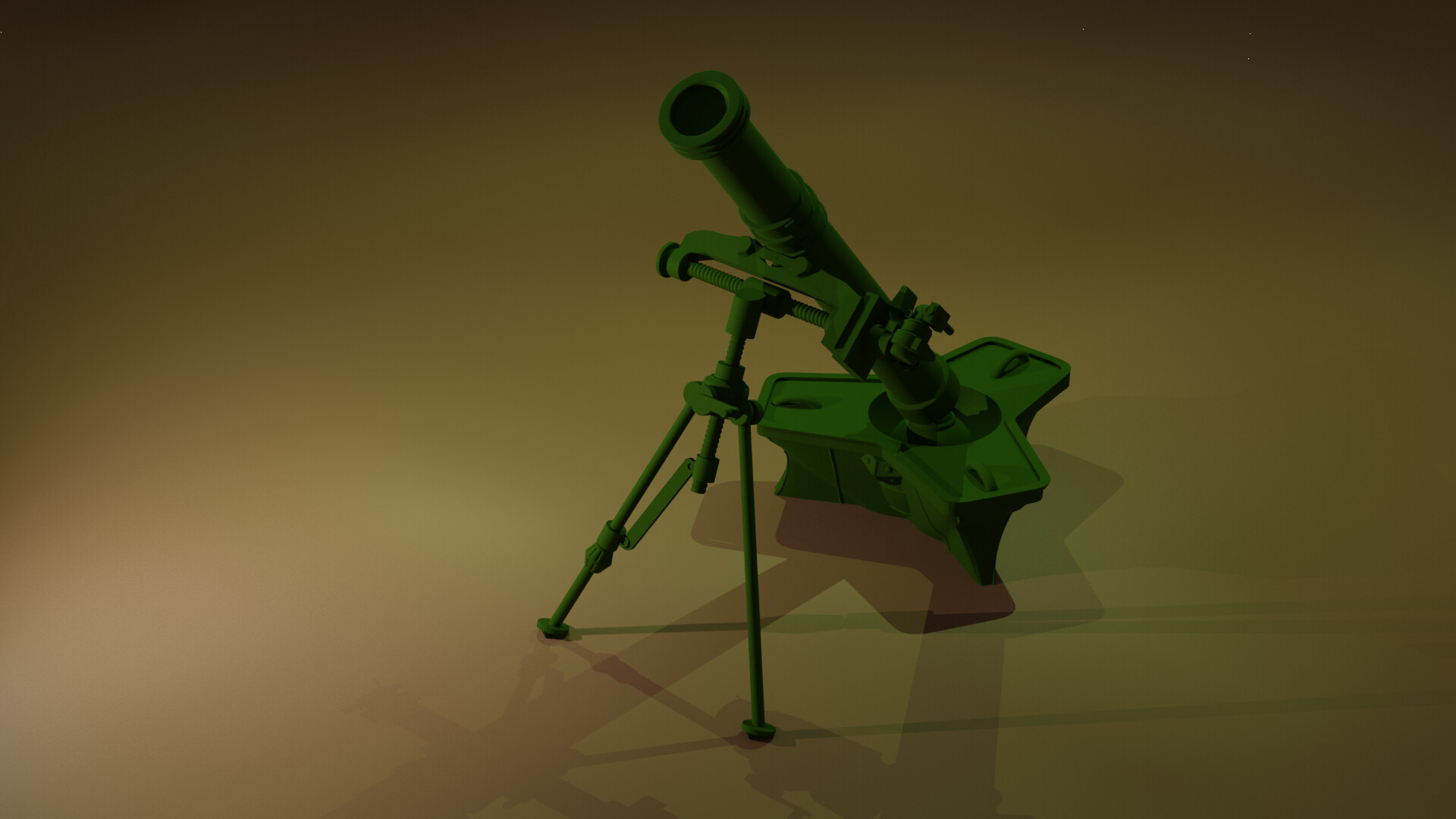 ArtStation - MORTERO EJERCITO ARGENTINO