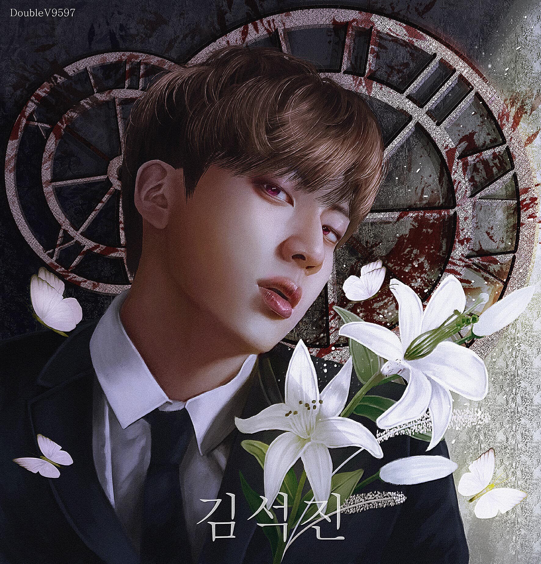 ArtStation - BTS JIN PORTRAIT