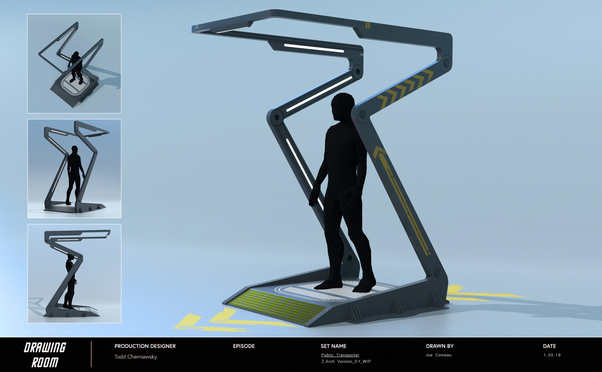 JOE COMEAU CONCEPT ART - Public Transporter Concepts