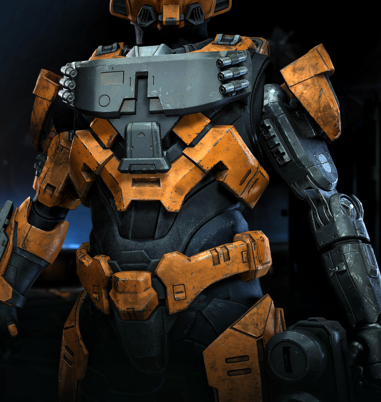 Erik Kangas - Halo Infinite - MARK VII Gear pieces