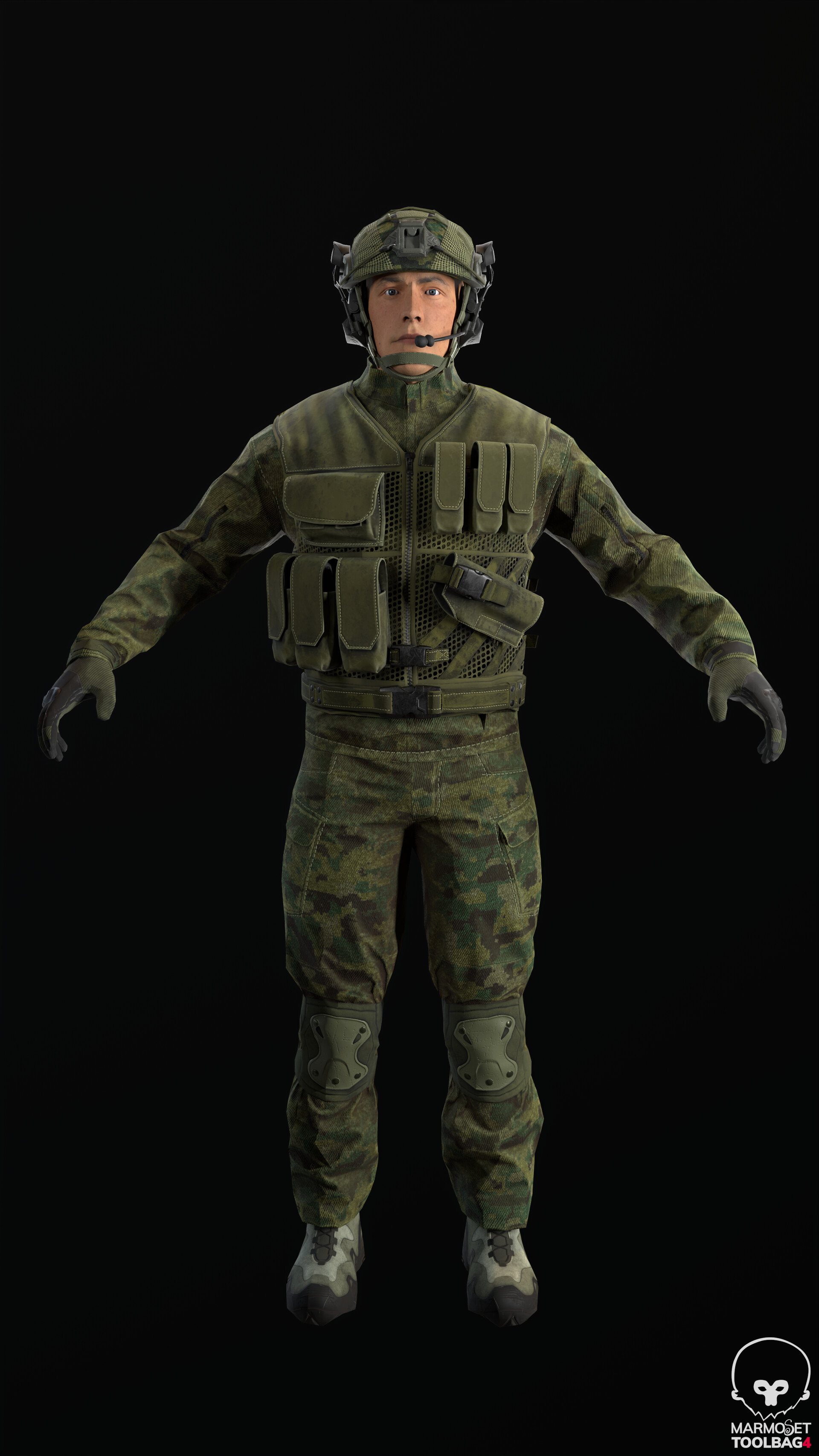 ArtStation - Military soldier