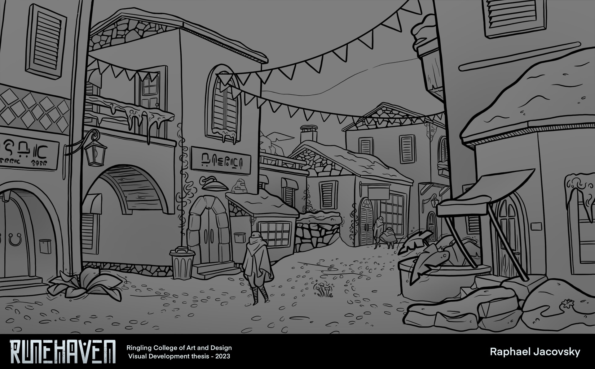 Raphael Jacovsky - Runehaven- Town