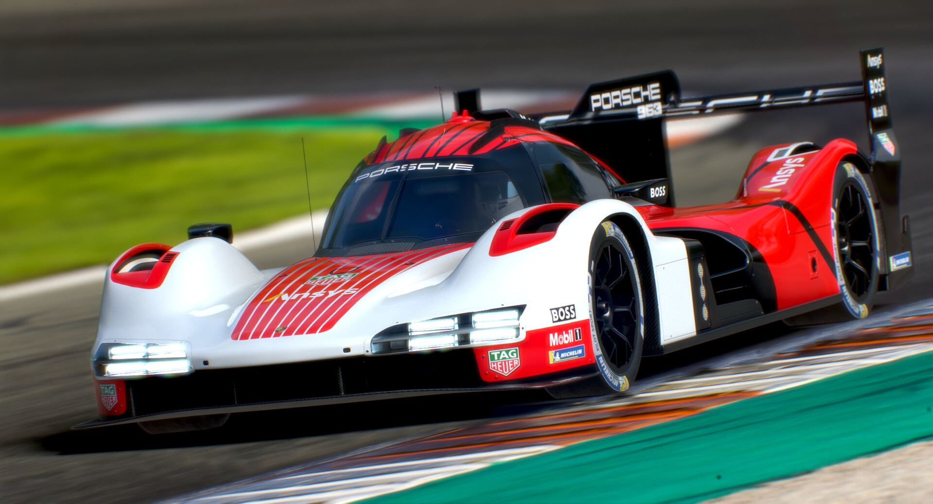 OpticalDreamSoft - Porsche 963 LMDh Hypercar Season 2023 race car 3D model