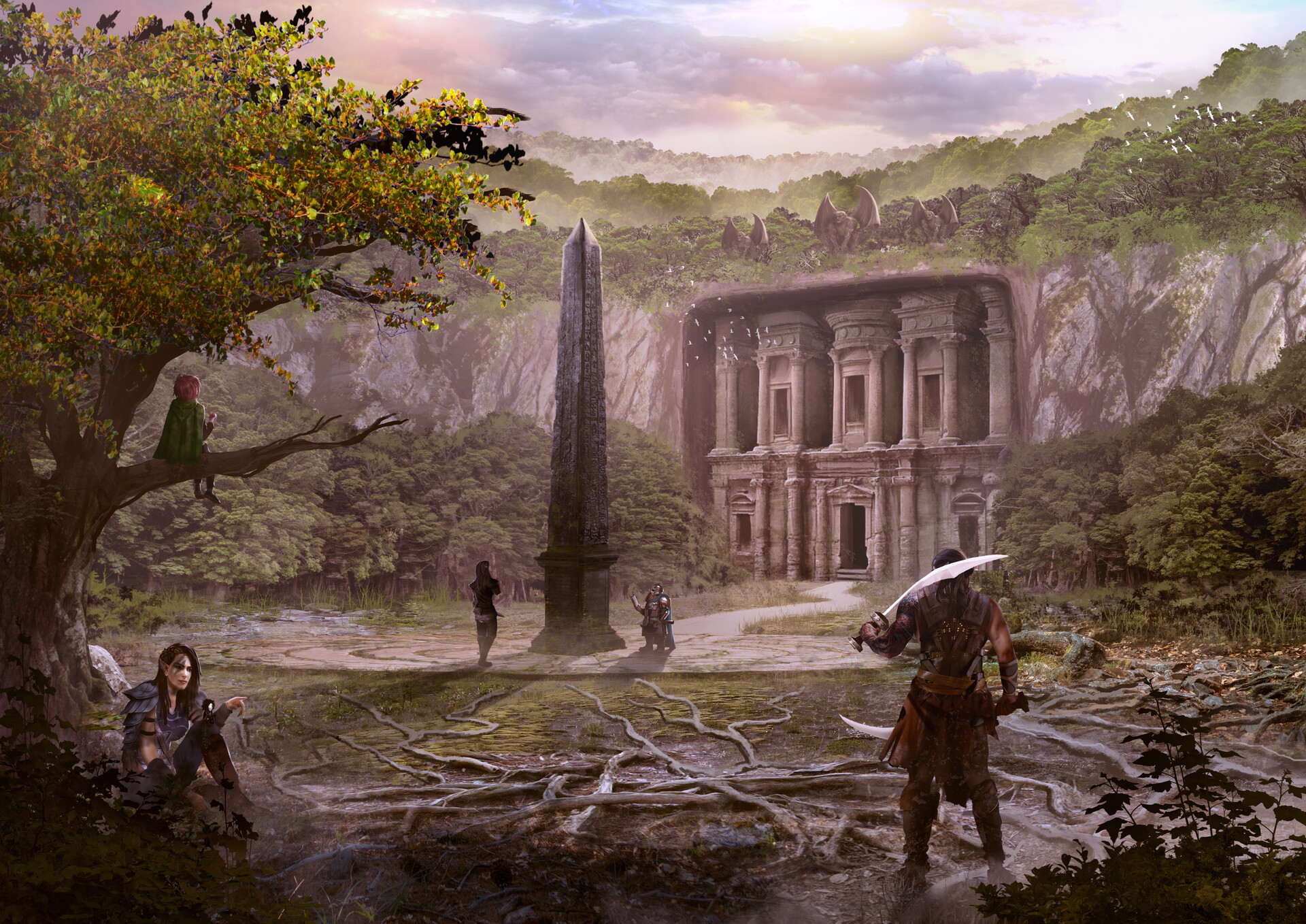 ArtStation - Tomb Entrance