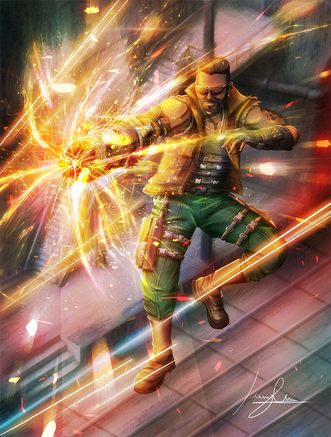 ArtStation - Barret Wallace - Final Fantasy VII Rebirth