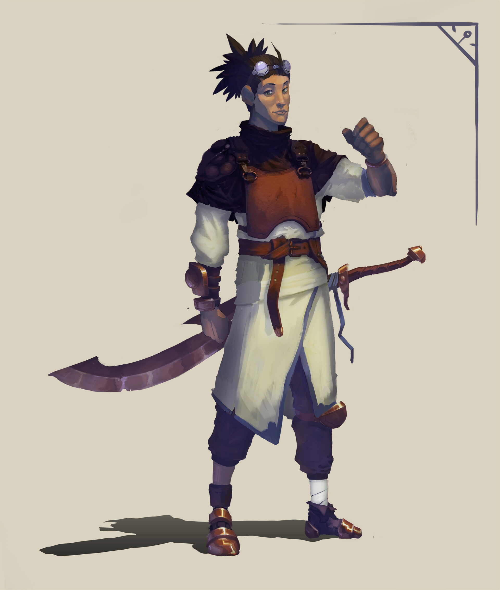 ArtStation - Bakhi, desert explorer