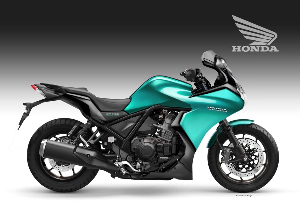 ArtStation - HONDA ST 1100 GRAND TOUR