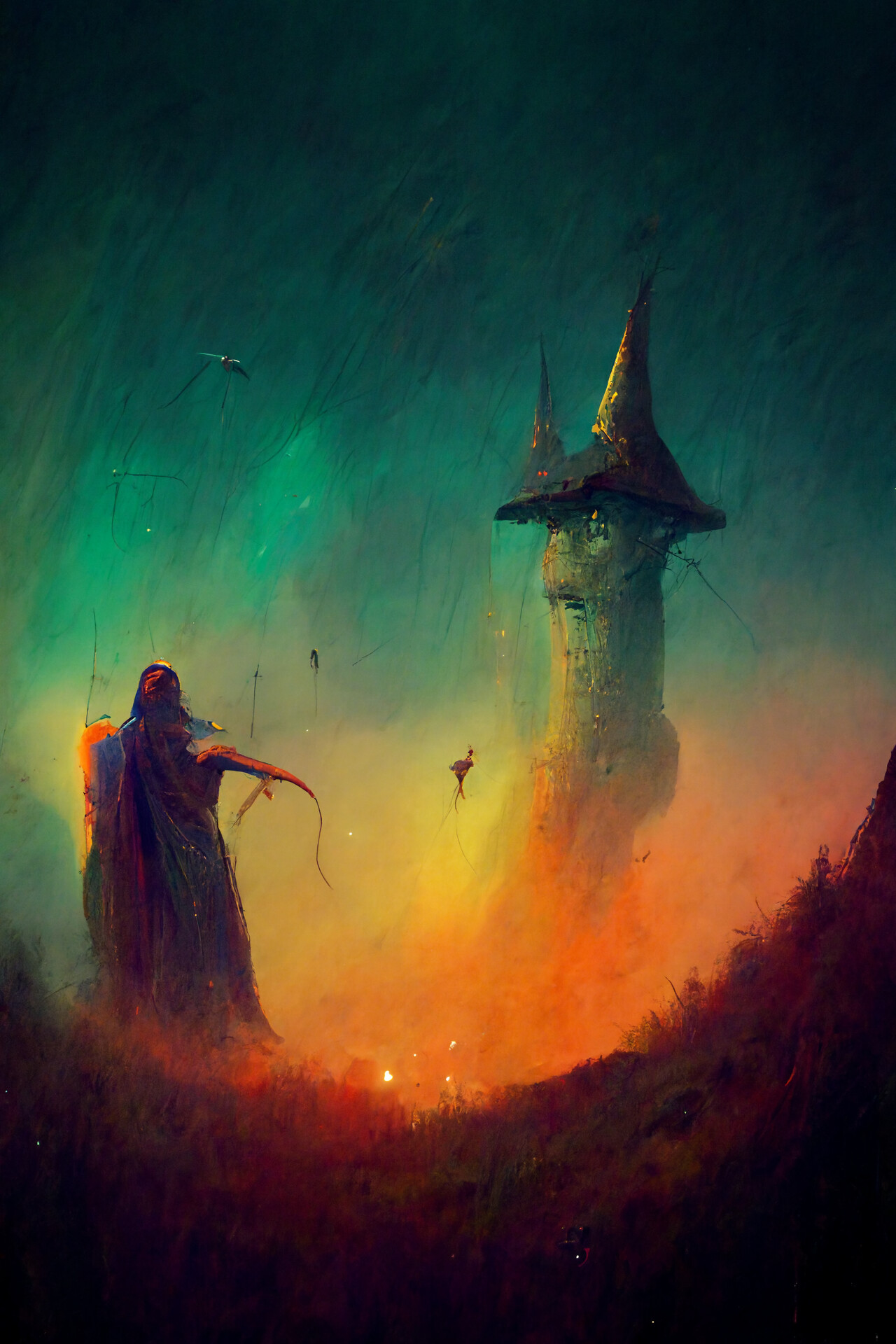 ArtStation - Magic in the Tower
