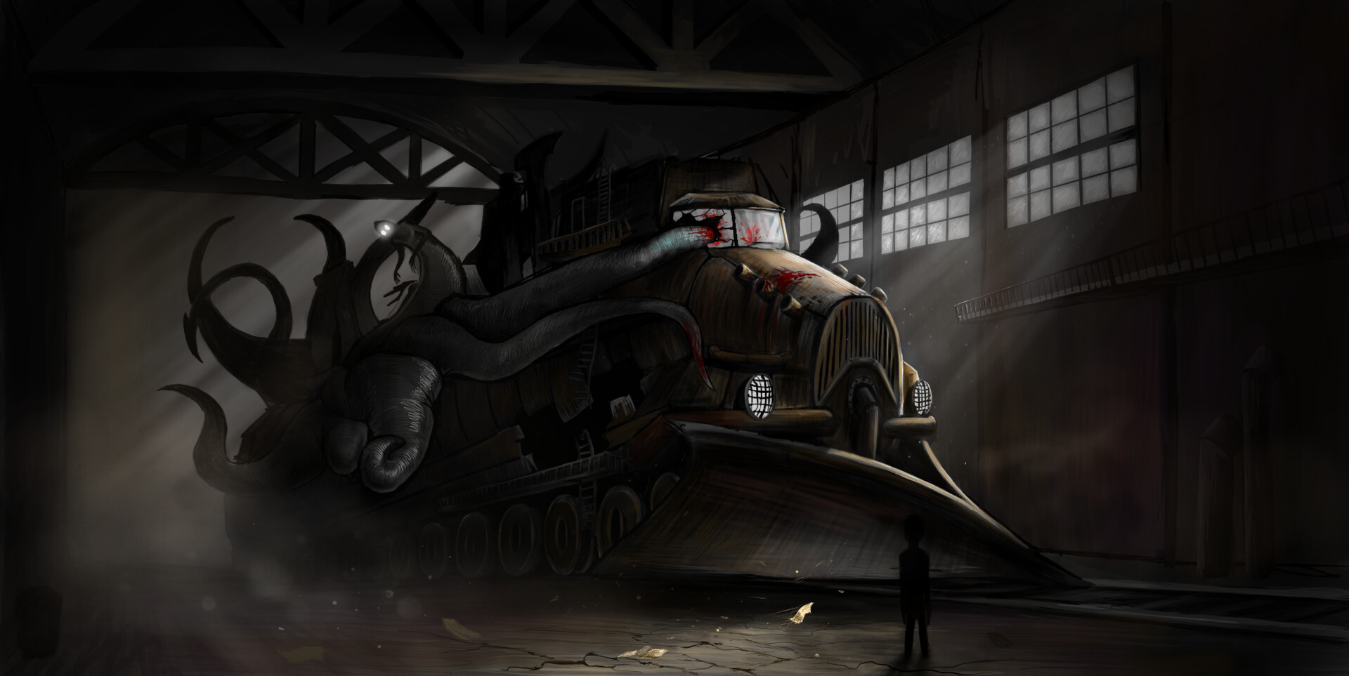 ArtStation - the horror machine