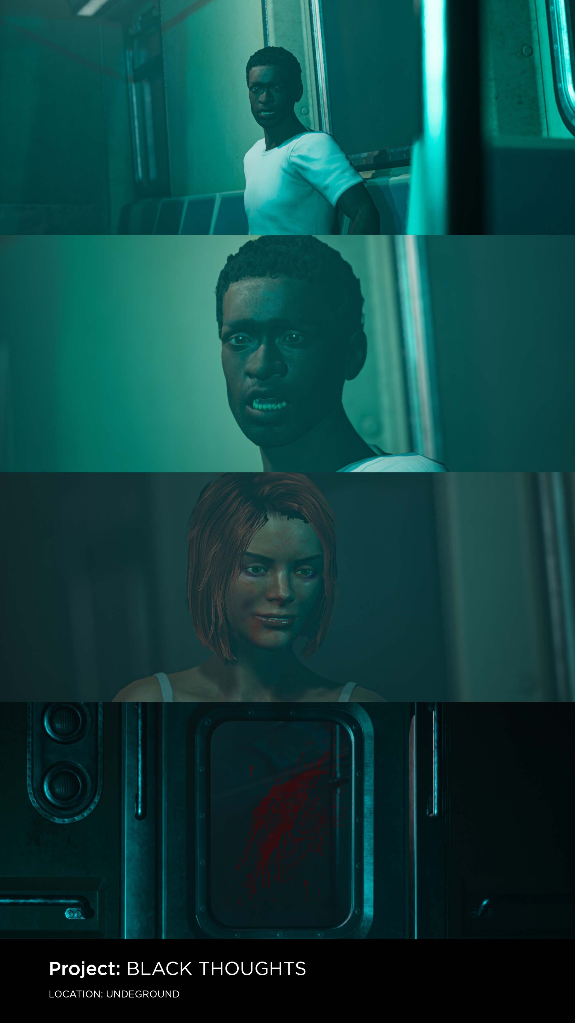 ArtStation - 3D storyboard/previs - undeground scene (Unreal Engine)