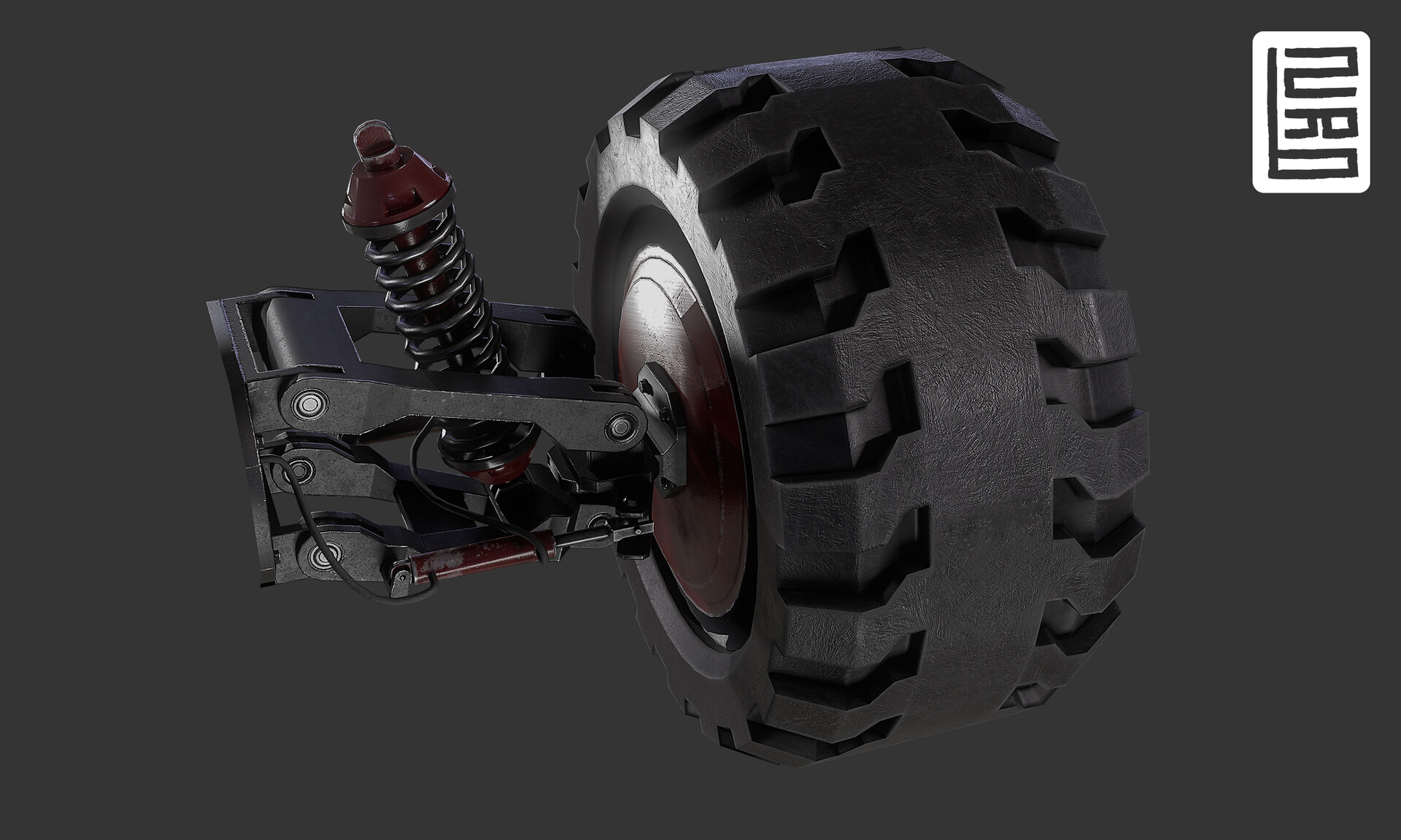 ArtStation - Space Rover Wheel