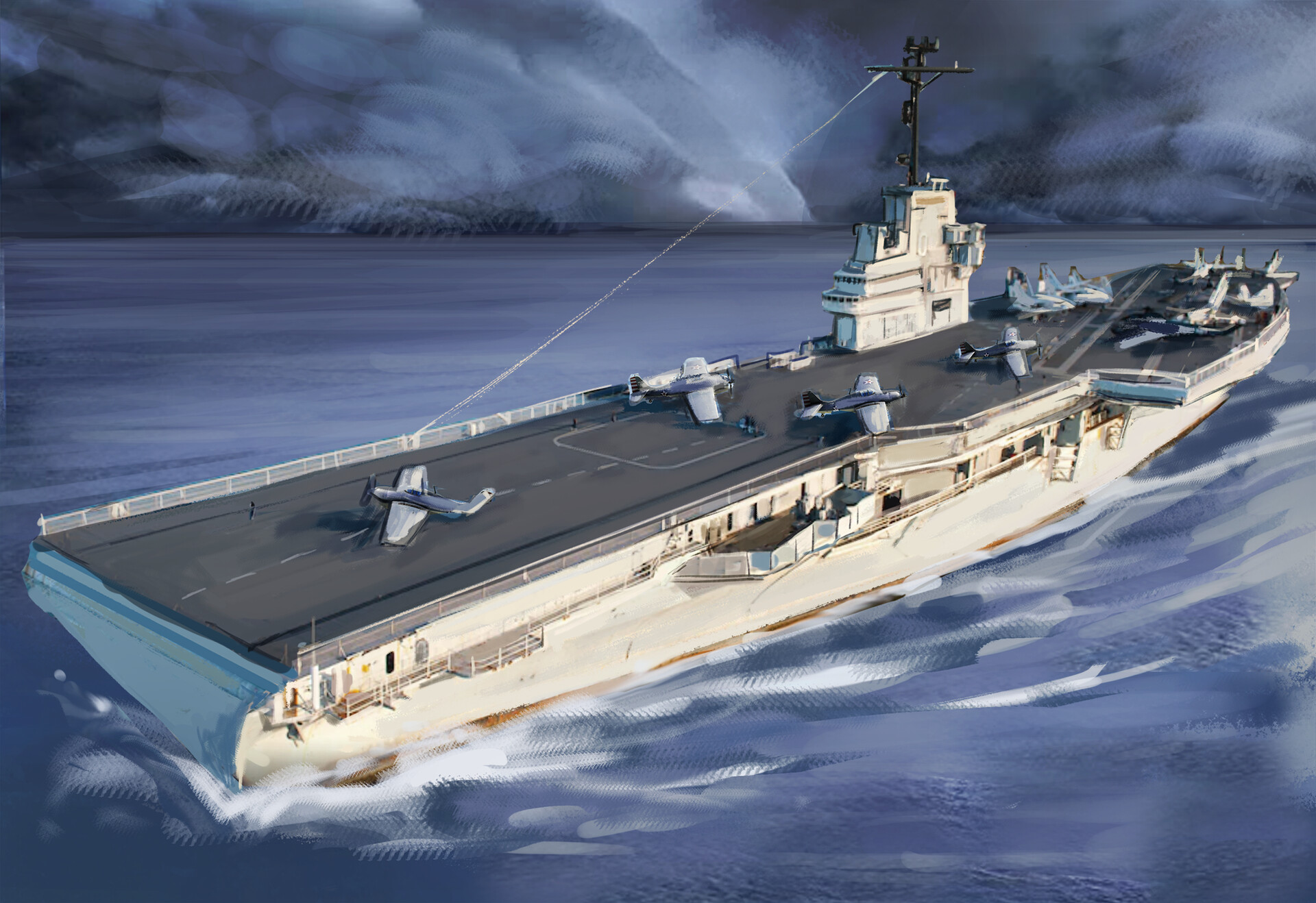 ArtStation - Aircraft Carriers & Ships 2WW