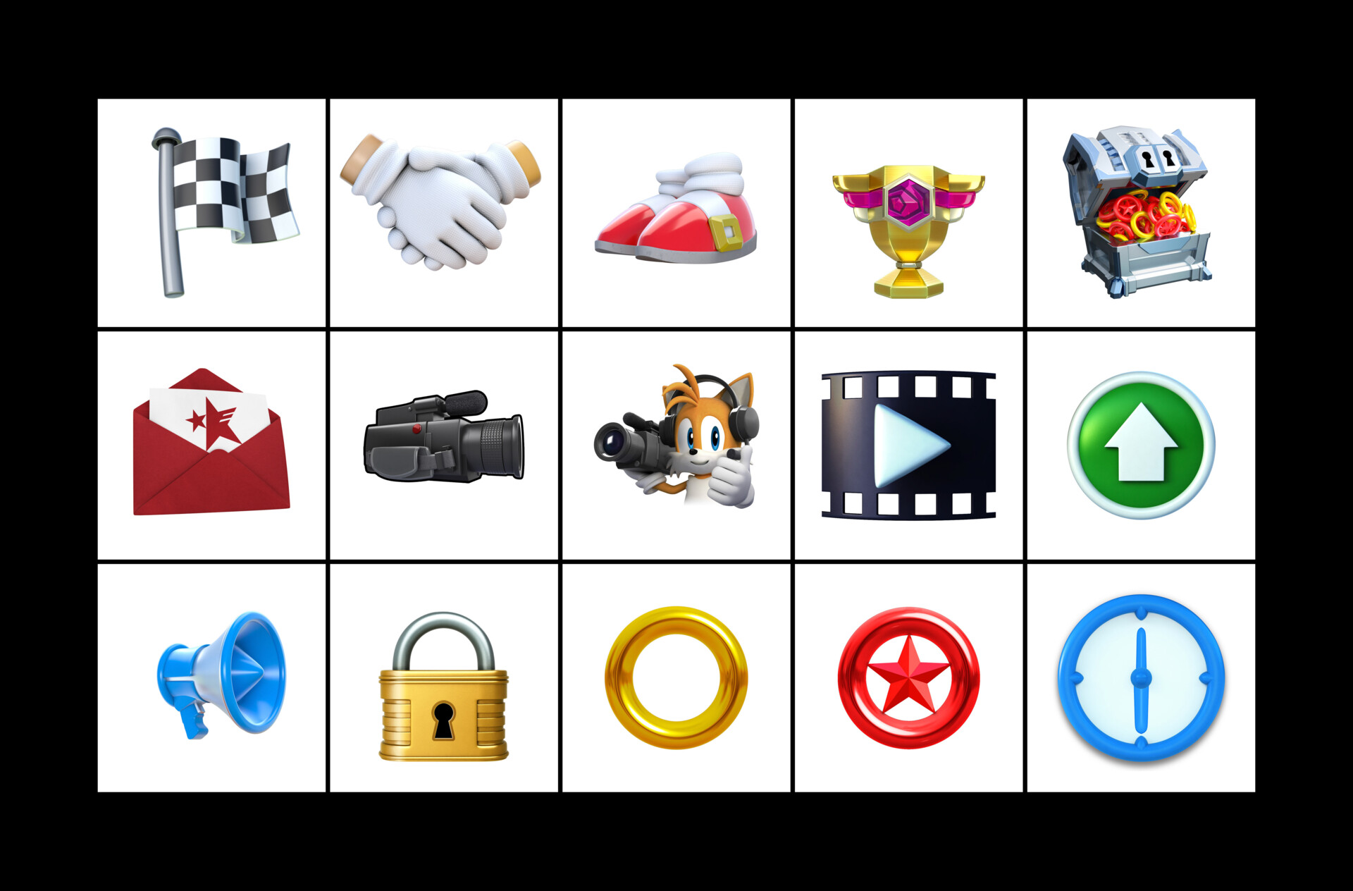 Surface Digital - Sonic Forces : UI Icons